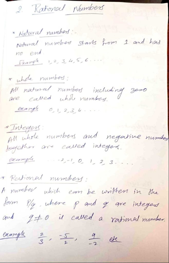 8th Std Maths Unit 02 Rational Numbers Notes IMMANUEL SCHOOL 8th-std-maths-unit-02-rational-numbers-notes-immanuel-school